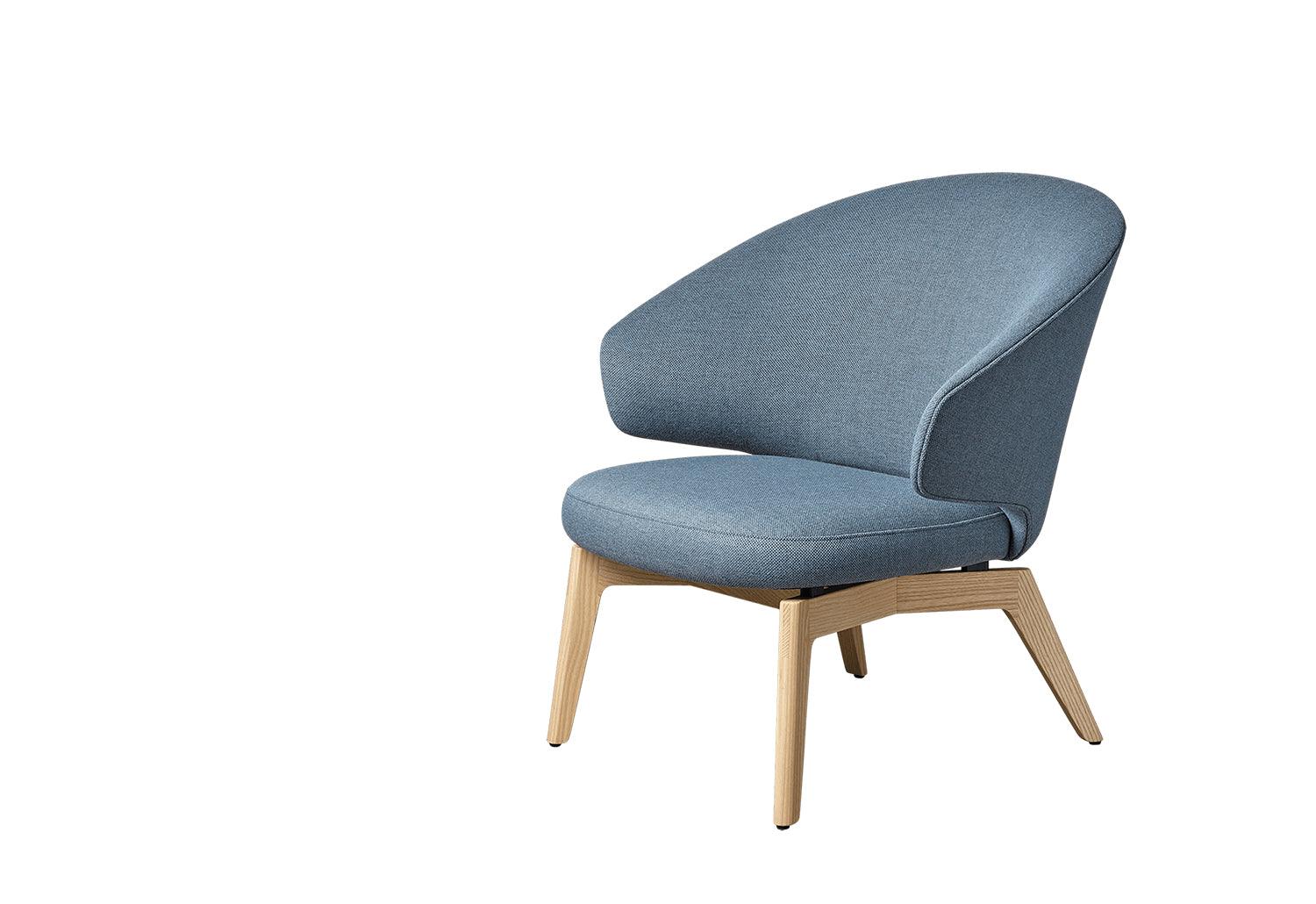 Fritz Hansen Let Lounge Chair | twentytwentyone | Steel base, Brown ...