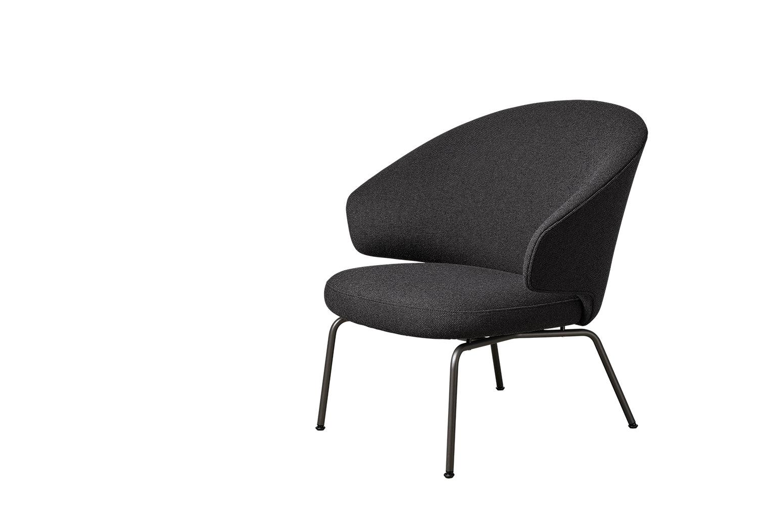 Fritz Hansen Let Lounge Chair | twentytwentyone | Steel base, Brown ...