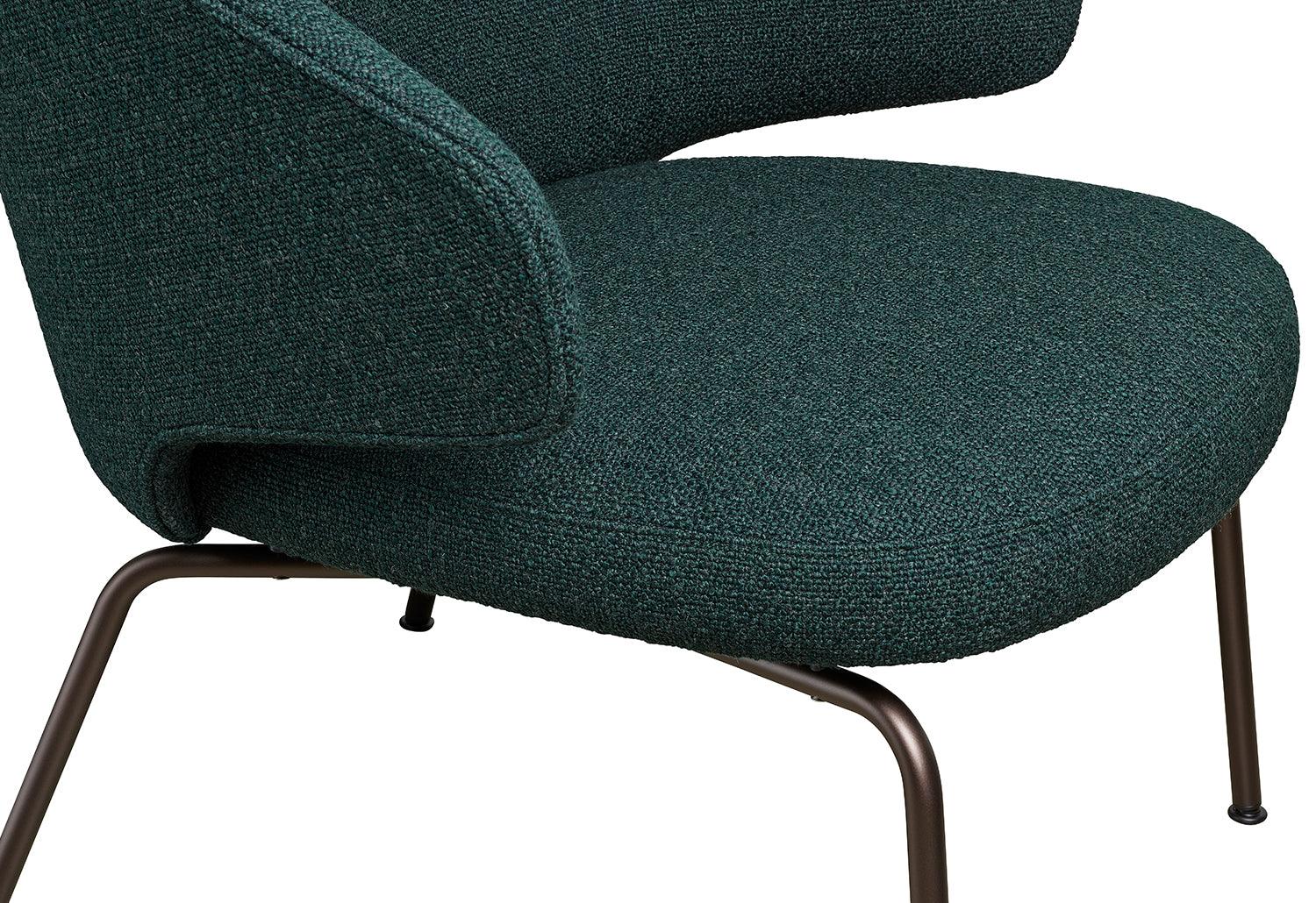 Fritz Hansen Let Lounge Chair | twentytwentyone | Steel base, Brown ...
