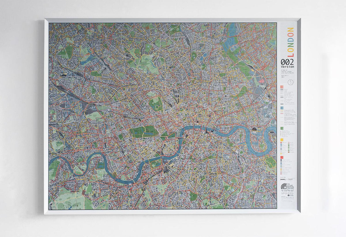 Future Mapping Co. Large London Map | twentytwentyone
