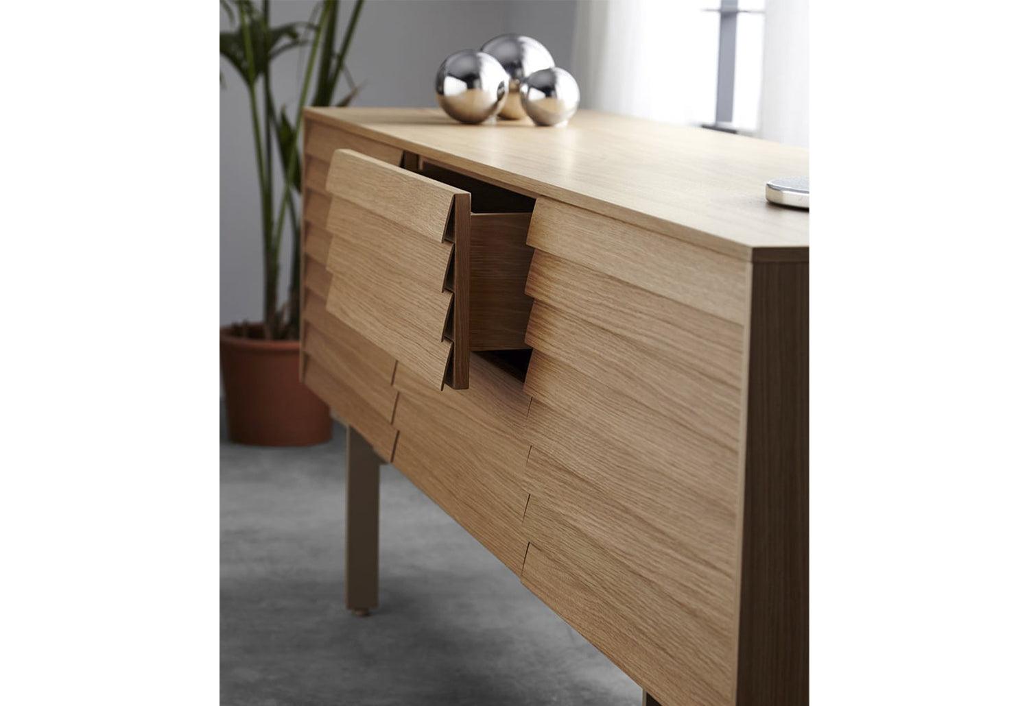 Punt Sussex Sideboard | twentytwentyone | Super matt oak - Oak / Black ...