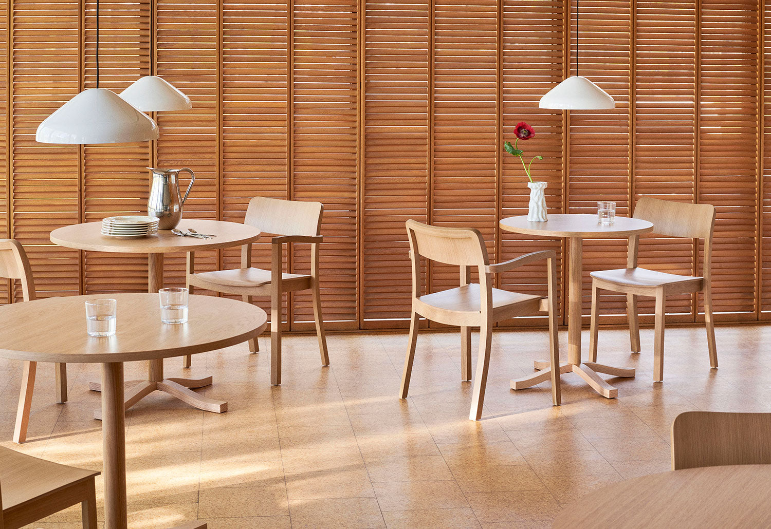 HAY Pastis Chair | twentytwentyone | Steel blue lacquered ash - Ash / None