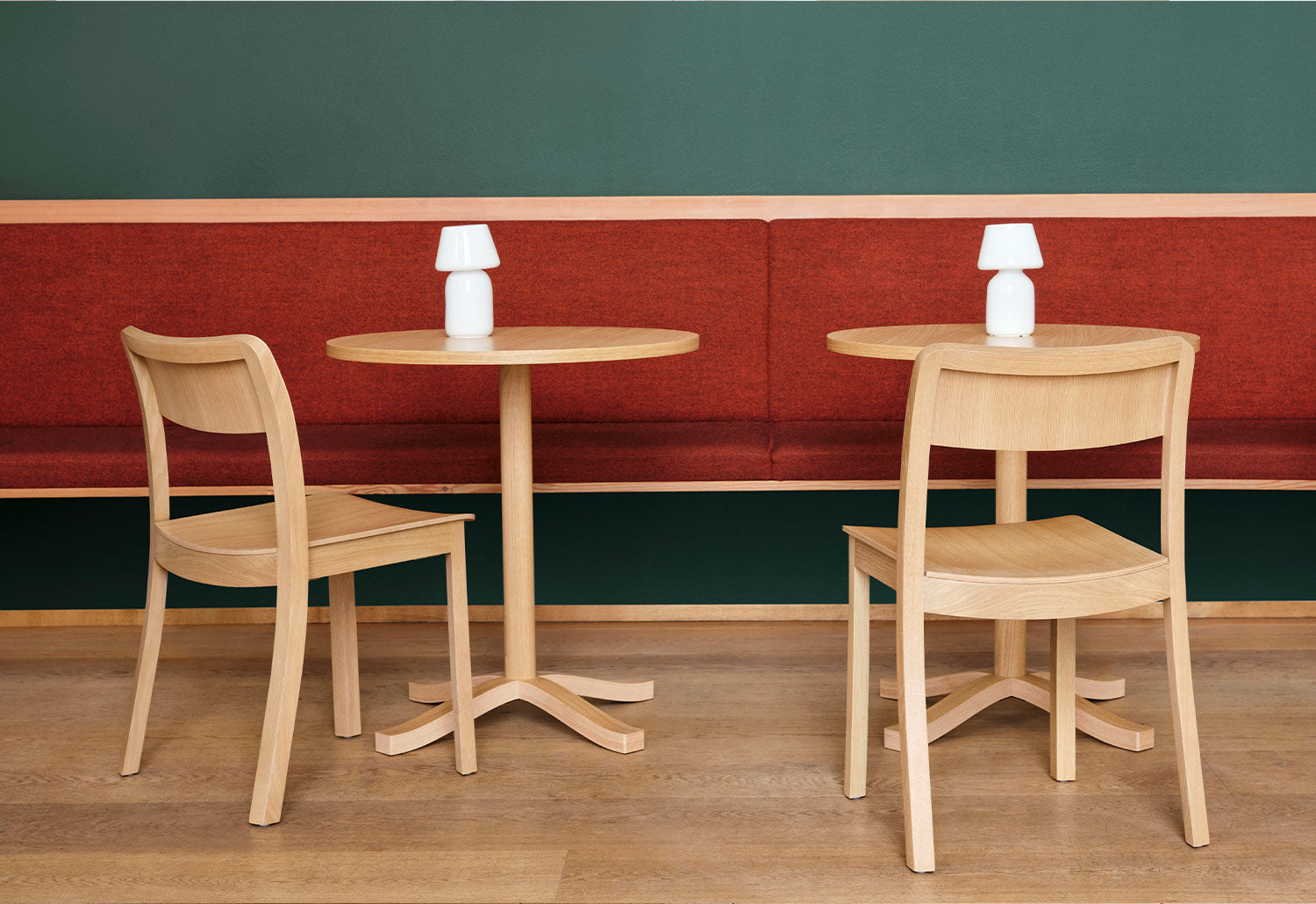 HAY Pastis Chair | twentytwentyone | Steel blue lacquered ash - Ash / None