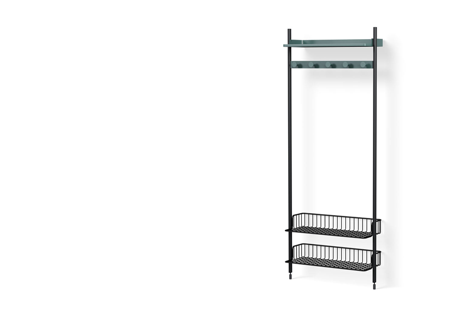 HAY Pier Shelving System | Combination 1051 | twentytwentyone | Clear ...