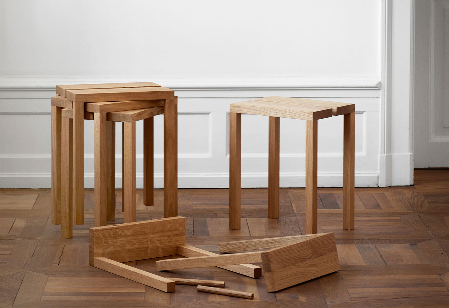 MOEBE Peg Stool | twentytwentyone | Default Title