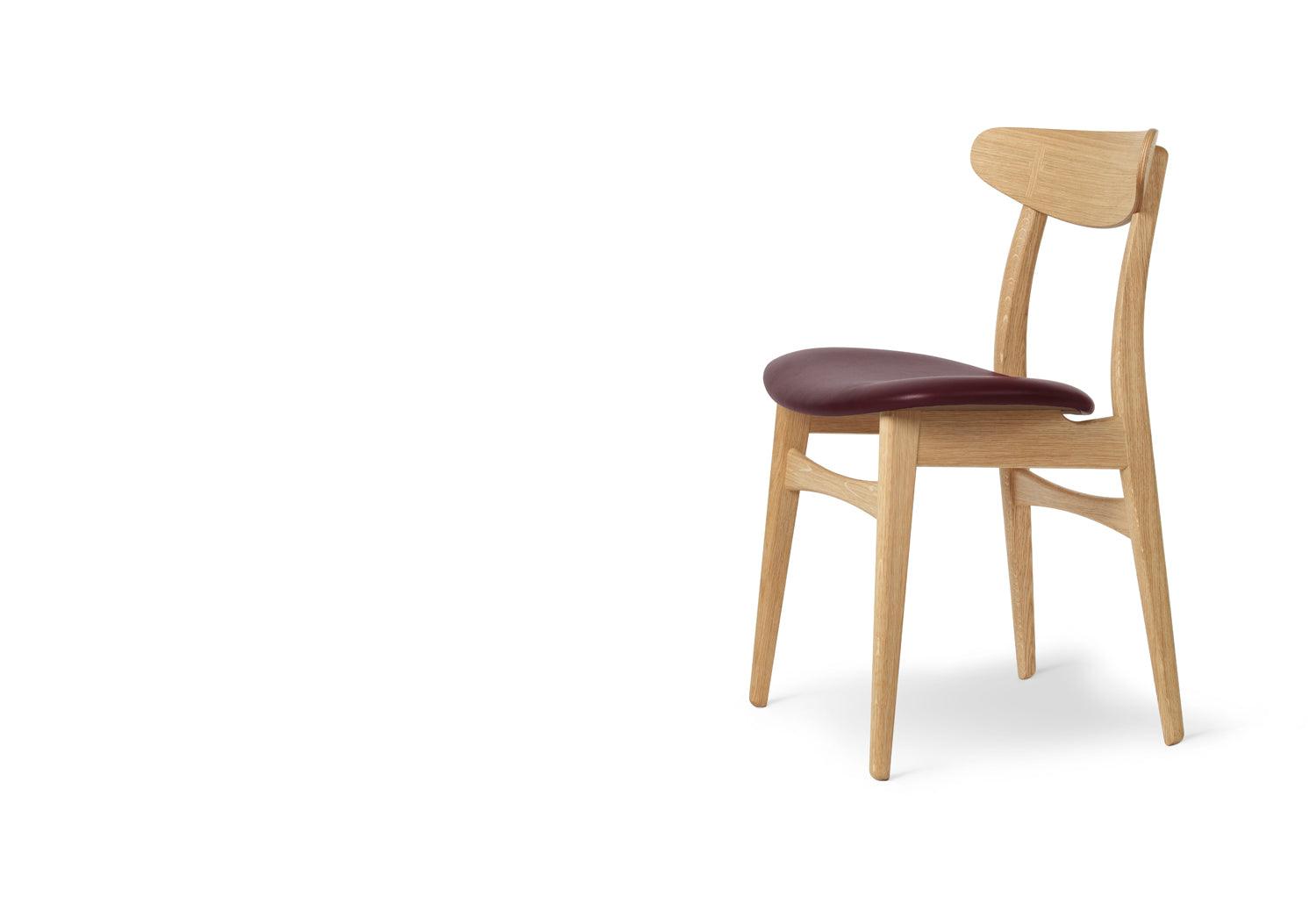 Carl Hansen & Son CH30P Chair | twentytwentyone | Oak Black / Fabric ...