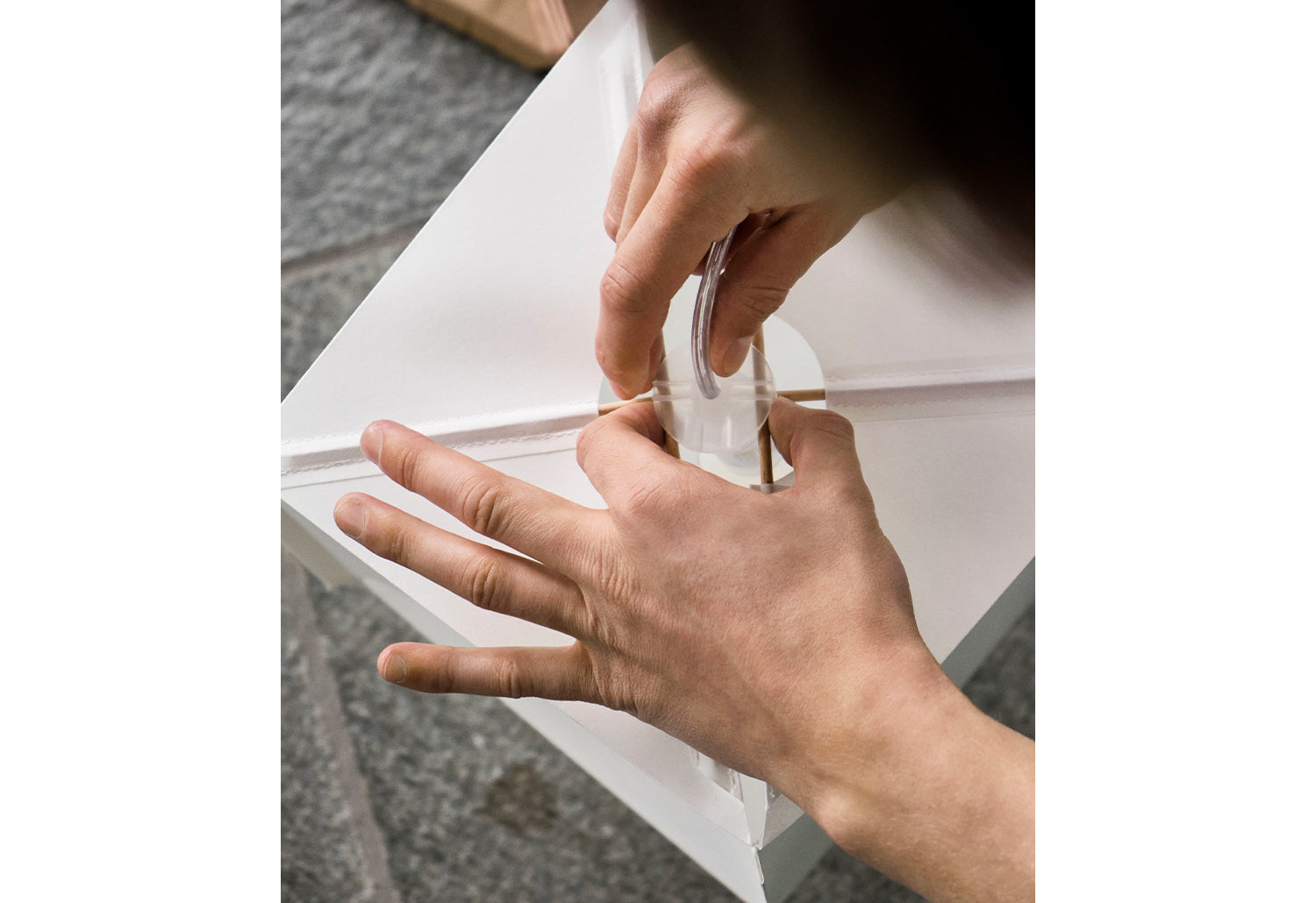 HAY Paper Cube Table Lamp | twentytwentyone | Default Title