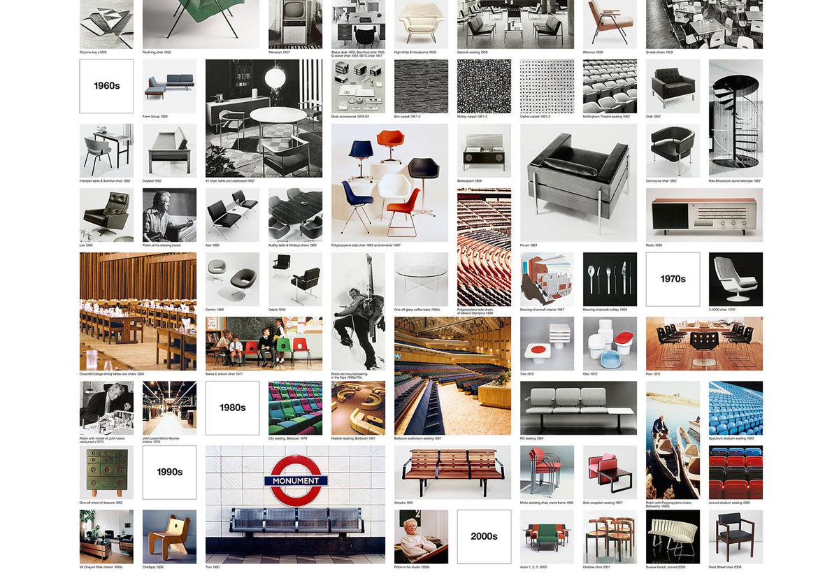 Robin Day 100 Designs Poster | twentytwentyone