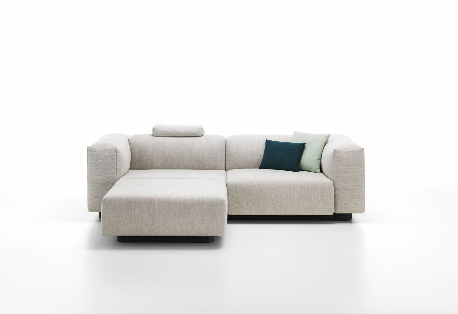 Vitra Soft Modular Two-Seater with Chaise Longue | twentytwentyone